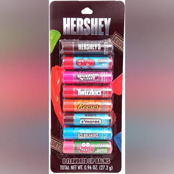 Taste Beauty | Makeup | 3 For 9 Hersheys Candy Flavored Lip Balm 8 Pack ...